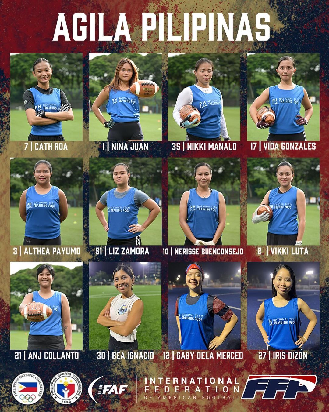 Meet The Women Repping PH In Flag Football Malaysia Game