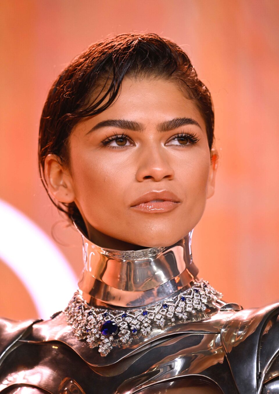Zendaya Rocks Mugler Robot Look at the Dune Premiere