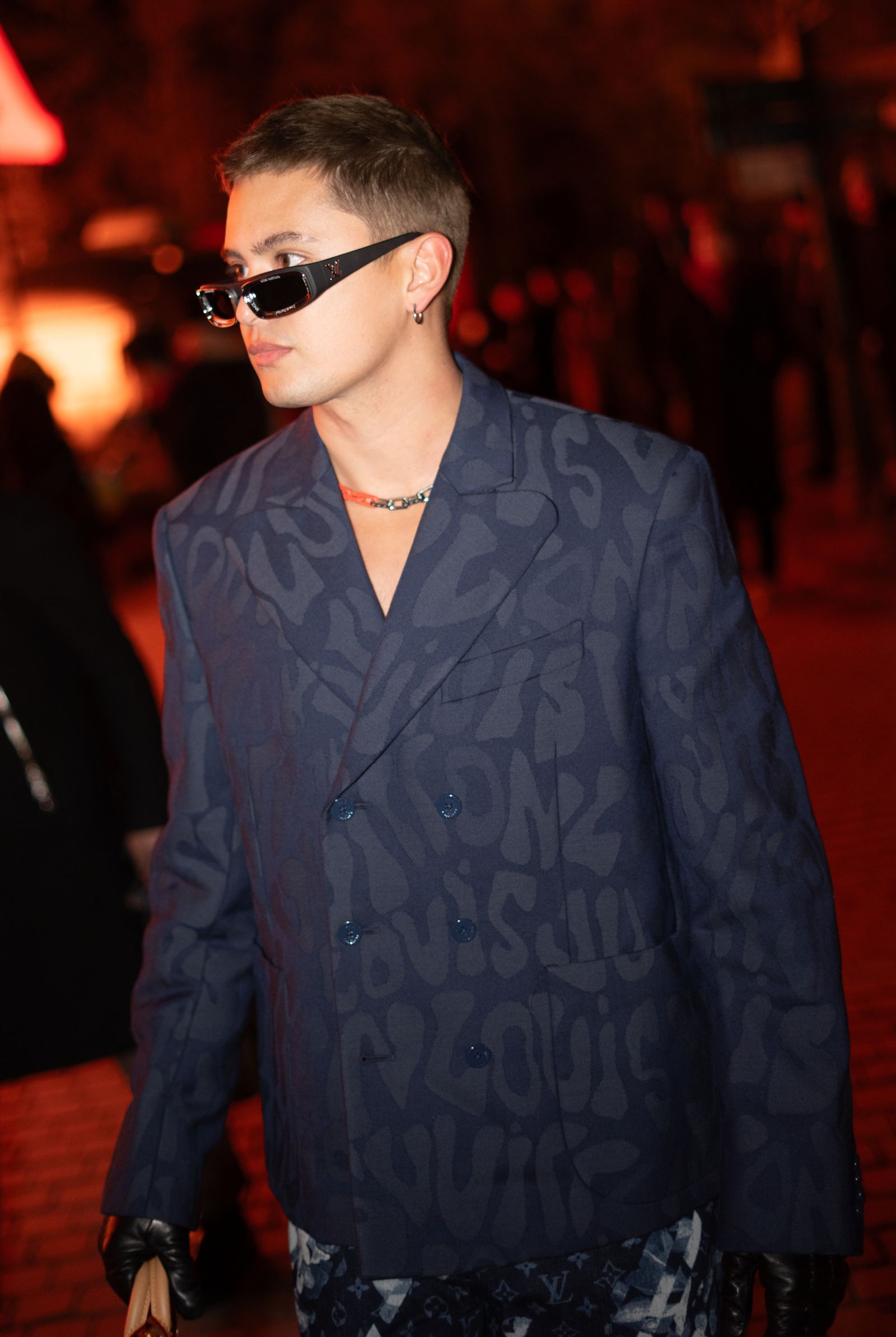 James Reid Wears Full Louis Vuitton at Paris Fashion Week