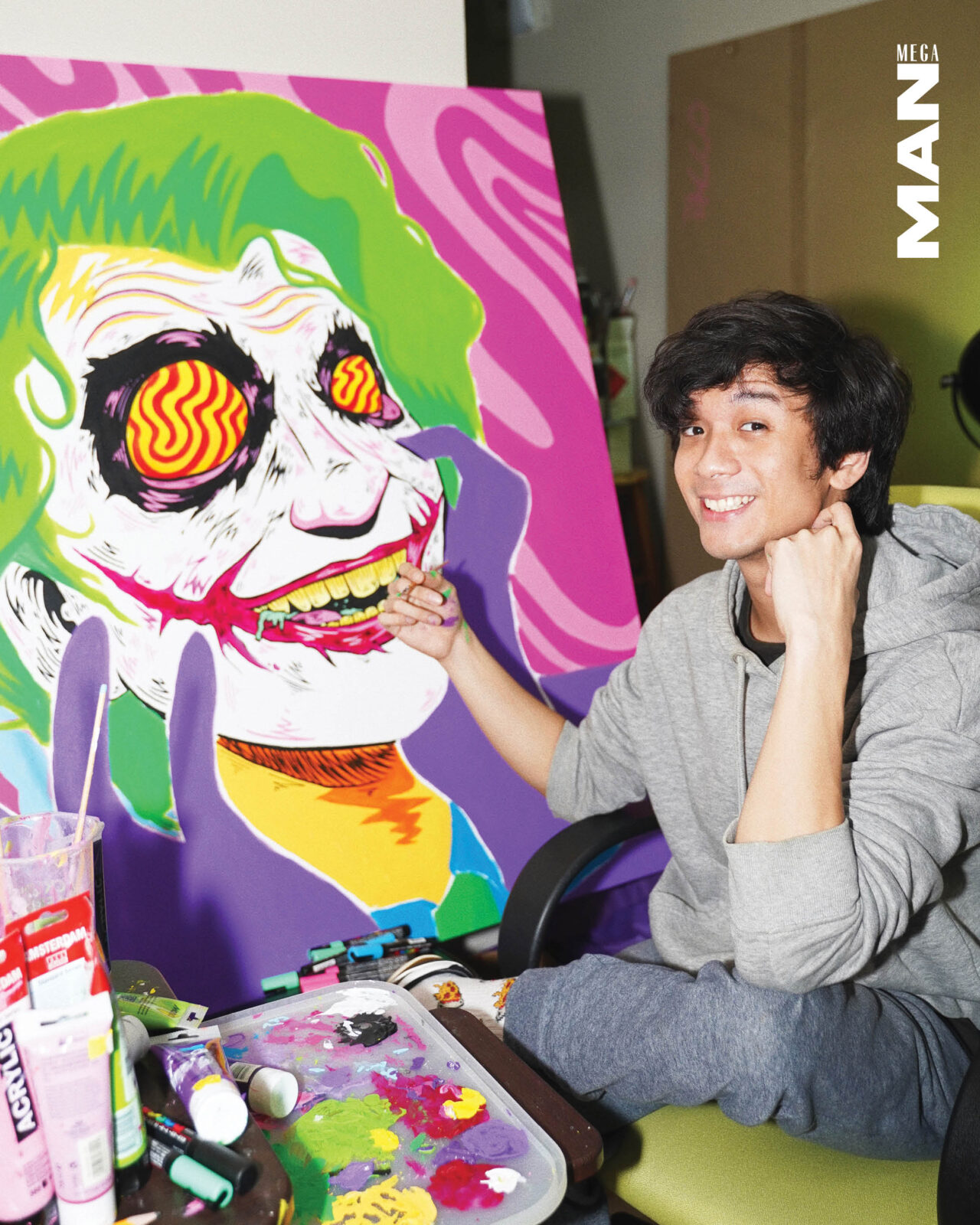 Outside of TikTok, Raco Ruiz Uses Art to Make People Happy