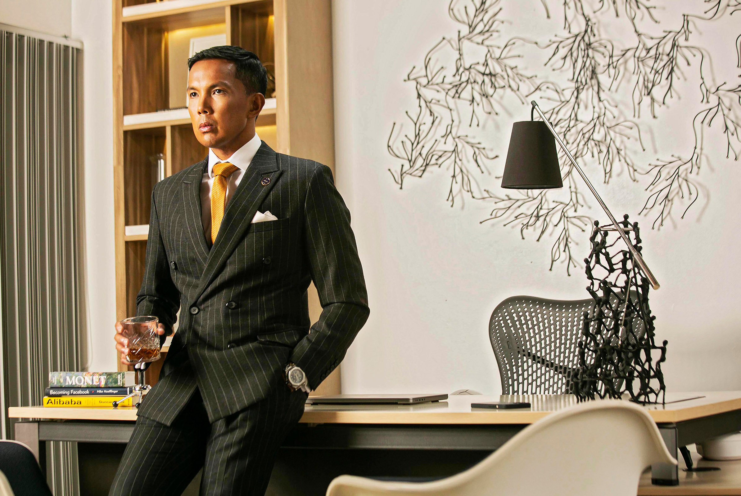 Mark Gorriceta’s Sartorial Flair Echoes Prestige