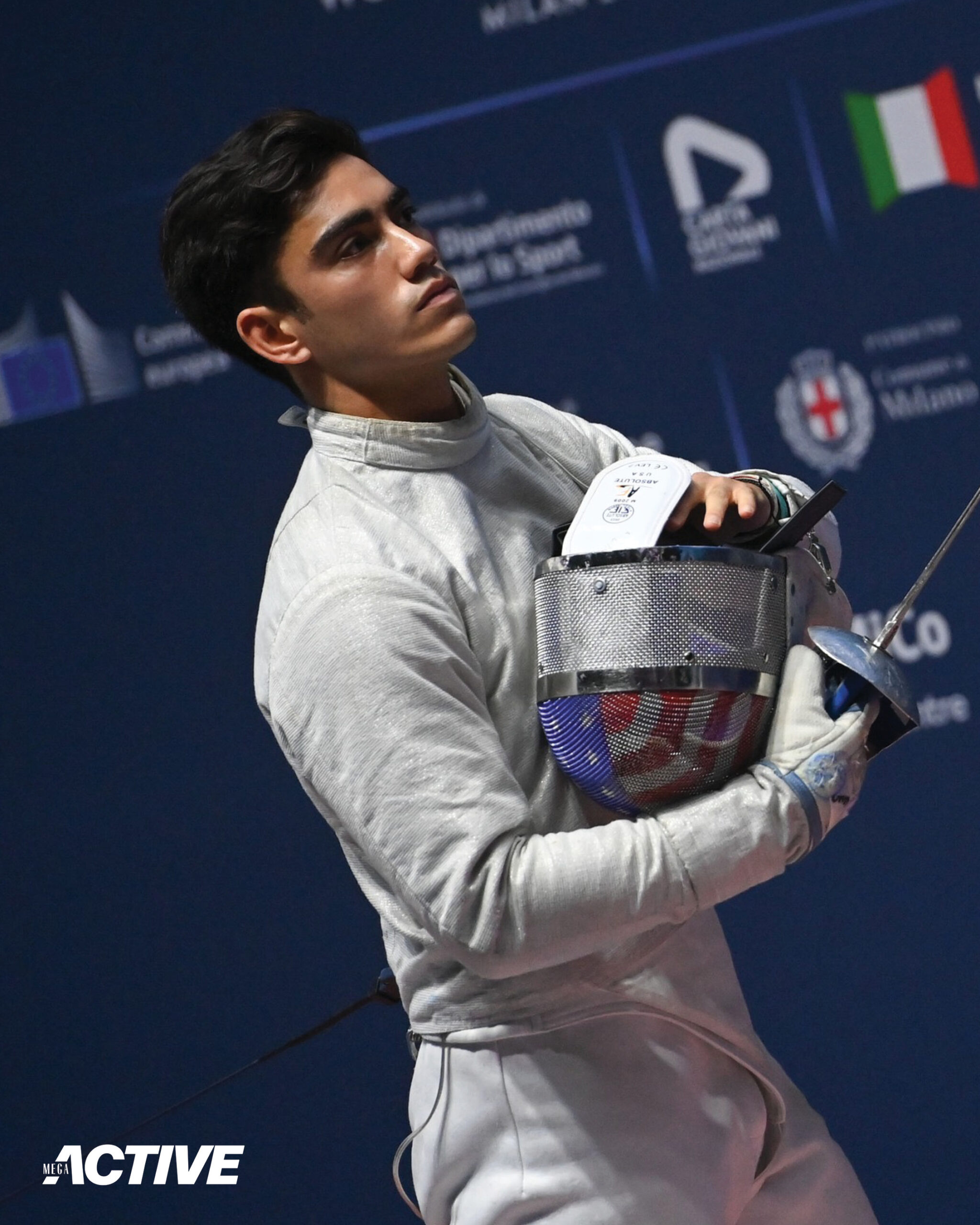 Mitchell Saron Trains for Paris Olympics 2024