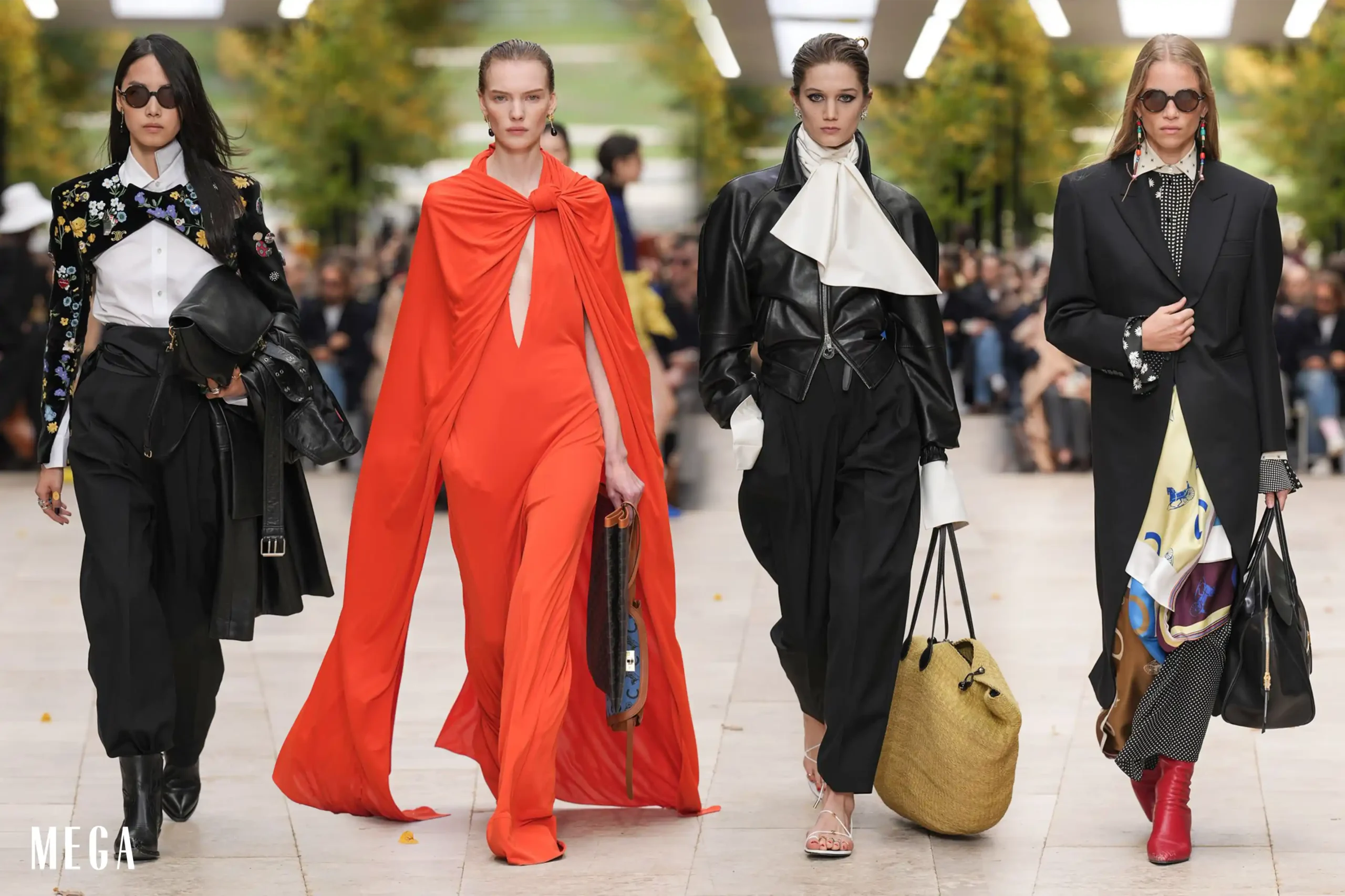 CELINE S/S26: Michael Rider Takes the Fast Lane